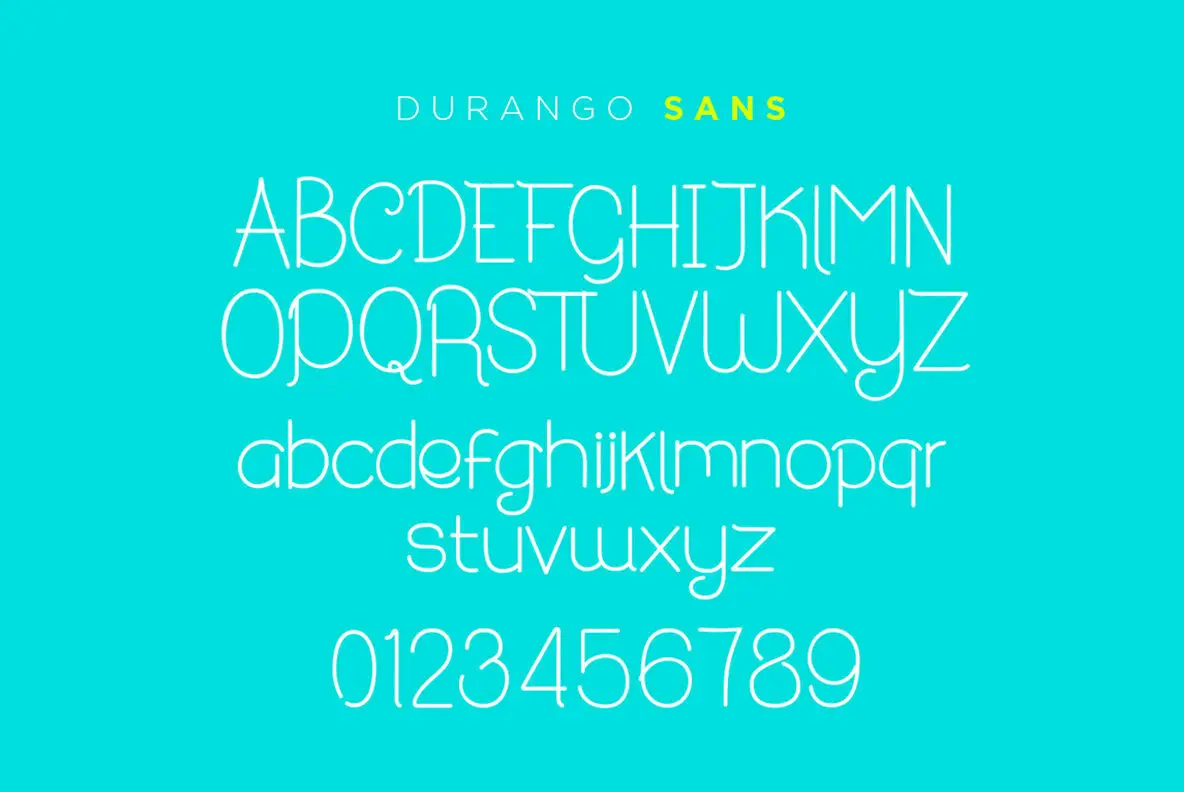 Durango Ogra Font Duo - YouWorkForThem