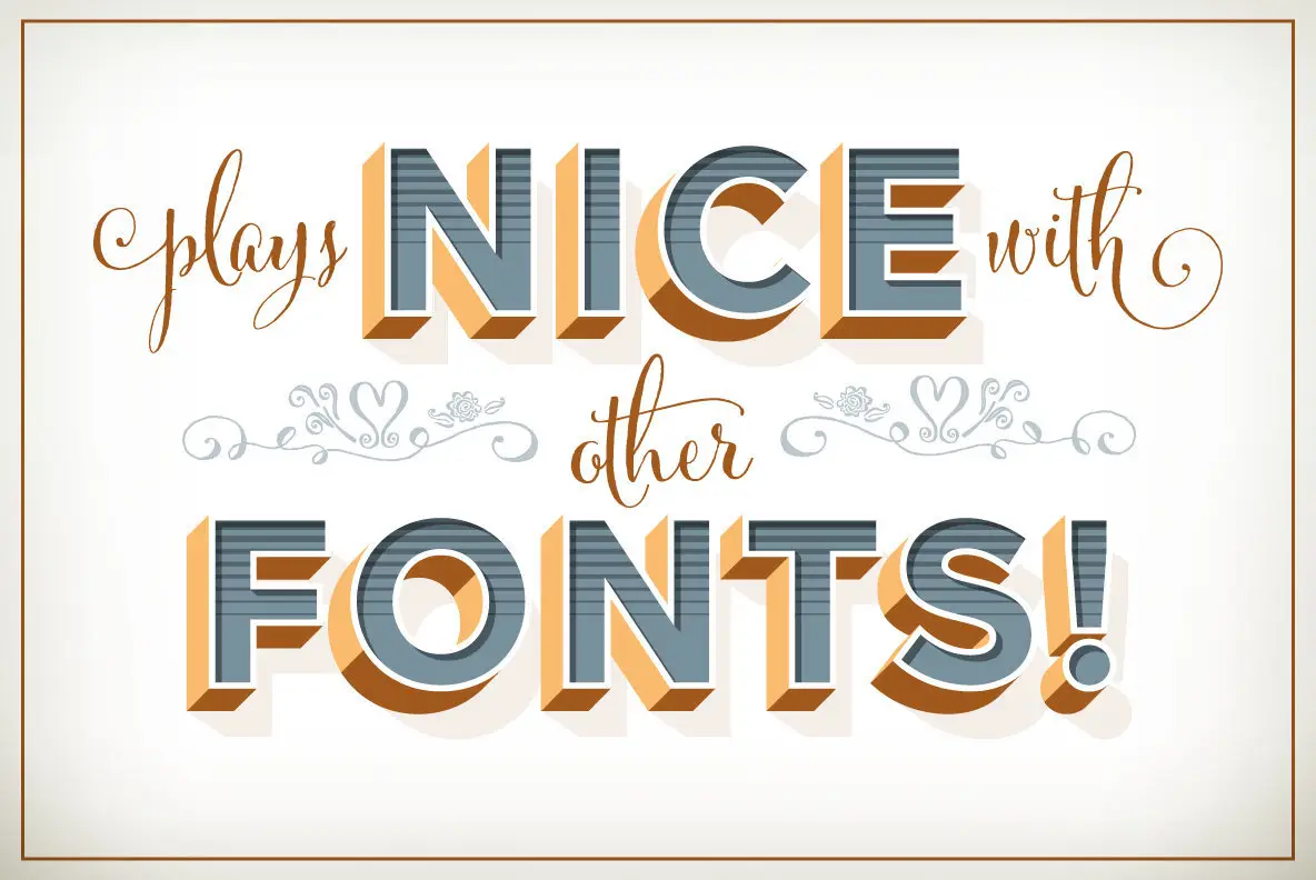 Versatile Font - YouWorkForThem