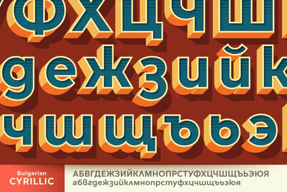 Versatile Font - YouWorkForThem