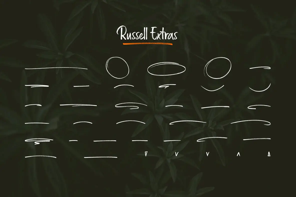 Russell Brush Script Font - YouWorkForThem Russell Brush Script Font - YouWorkForThem