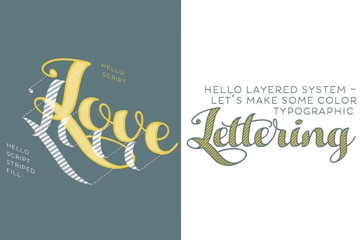 Hello Script Font - YouWorkForThem