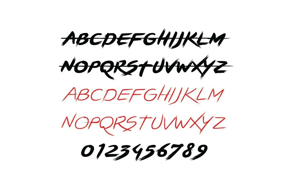 BrushStrike Font - FontPath