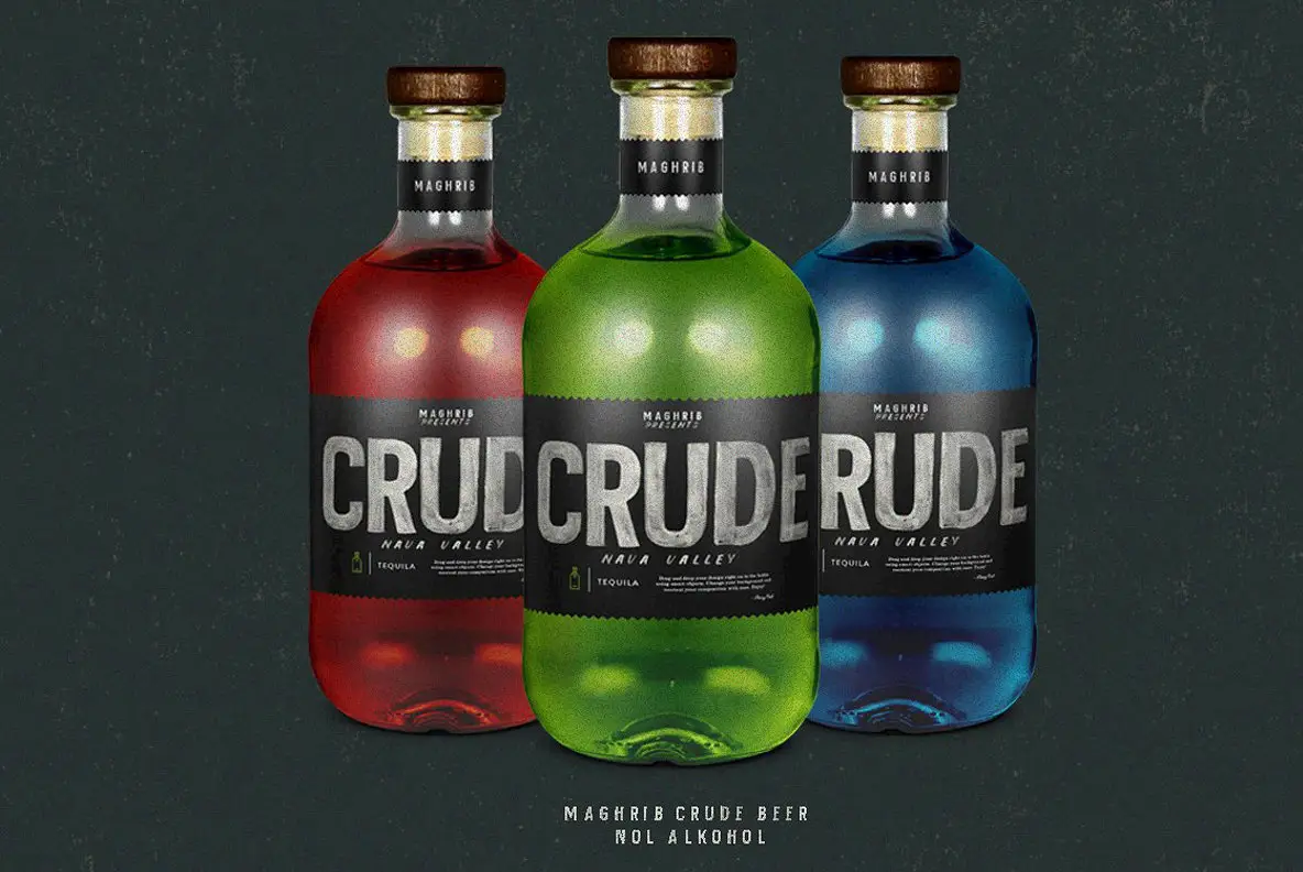 Crude OpenTypeSvg Font - YouWorkForThem