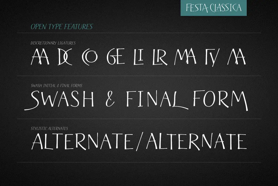 Festa Classica Font - FontPath