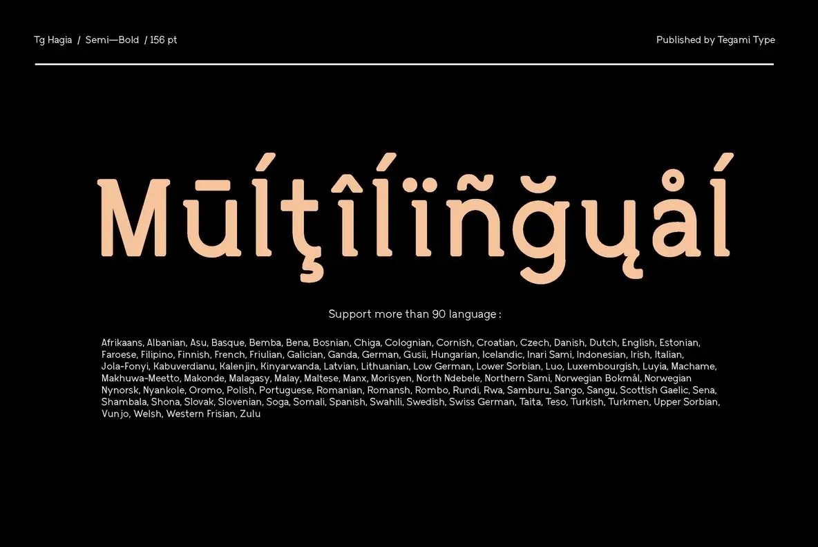 TG Hagia Font - YouWorkForThem