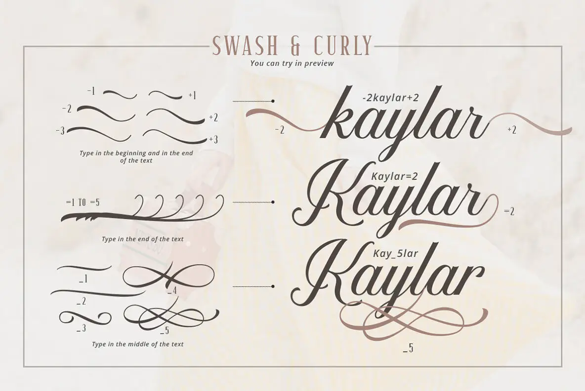 Kaylar Font - YouWorkForThem