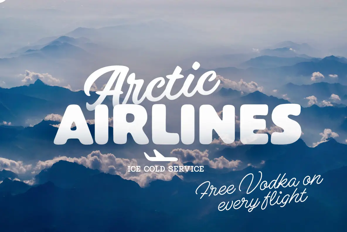 Vodka Font - YouWorkForThem