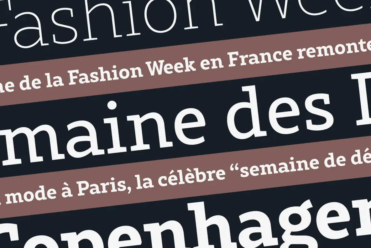 Rival Slab Font - FontPath