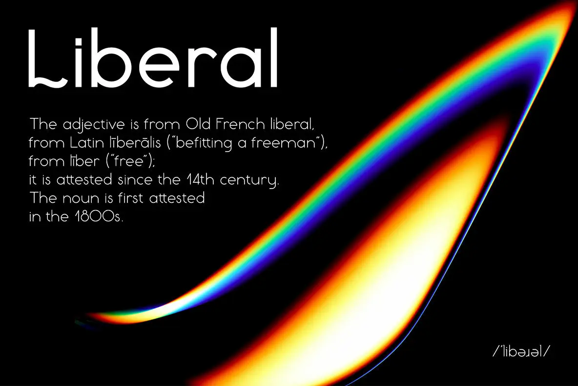 Liberal Font - YouWorkForThem