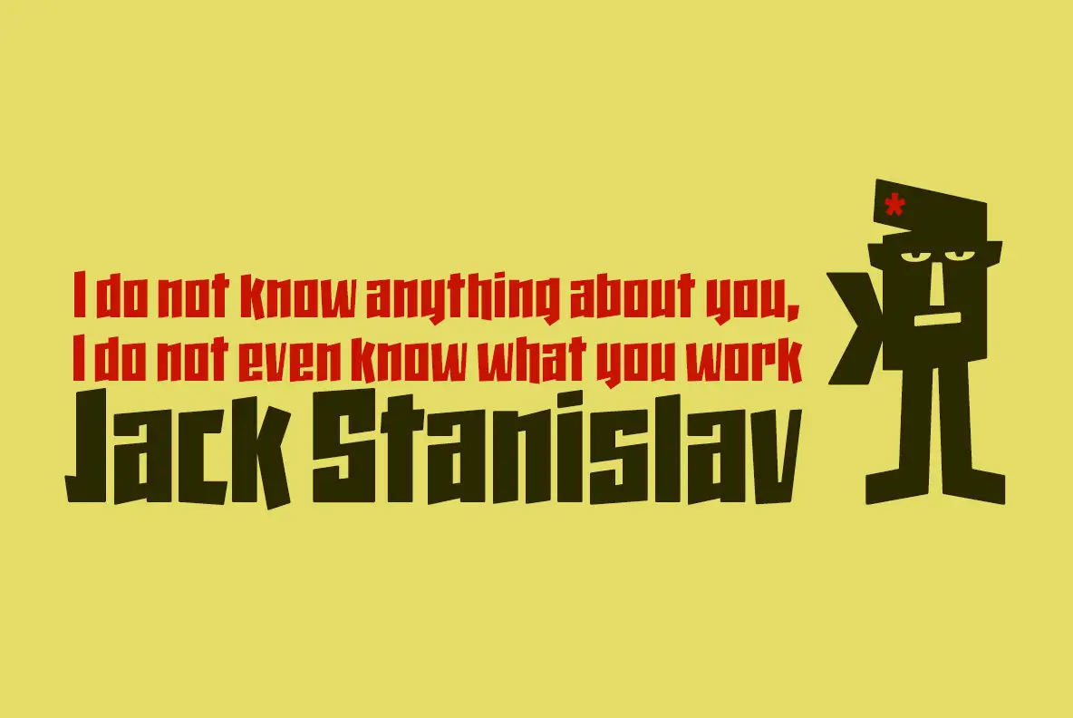 Jack Stanislav Font - FontPath