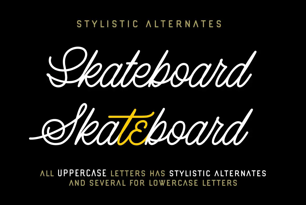 Lazy Ride Font - YouWorkForThem