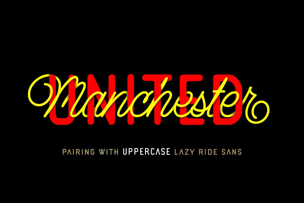 Lazy Ride Font - YouWorkForThem