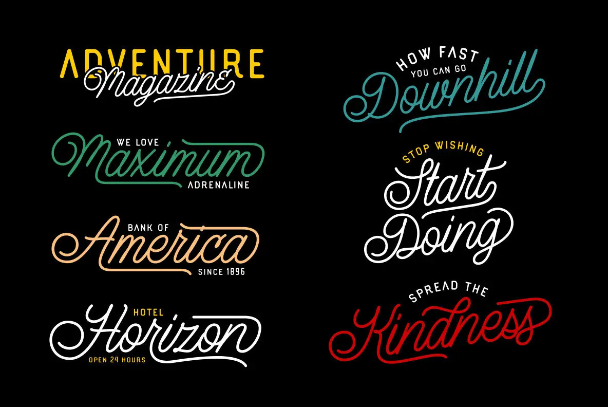 Lazy Ride Font - YouWorkForThem