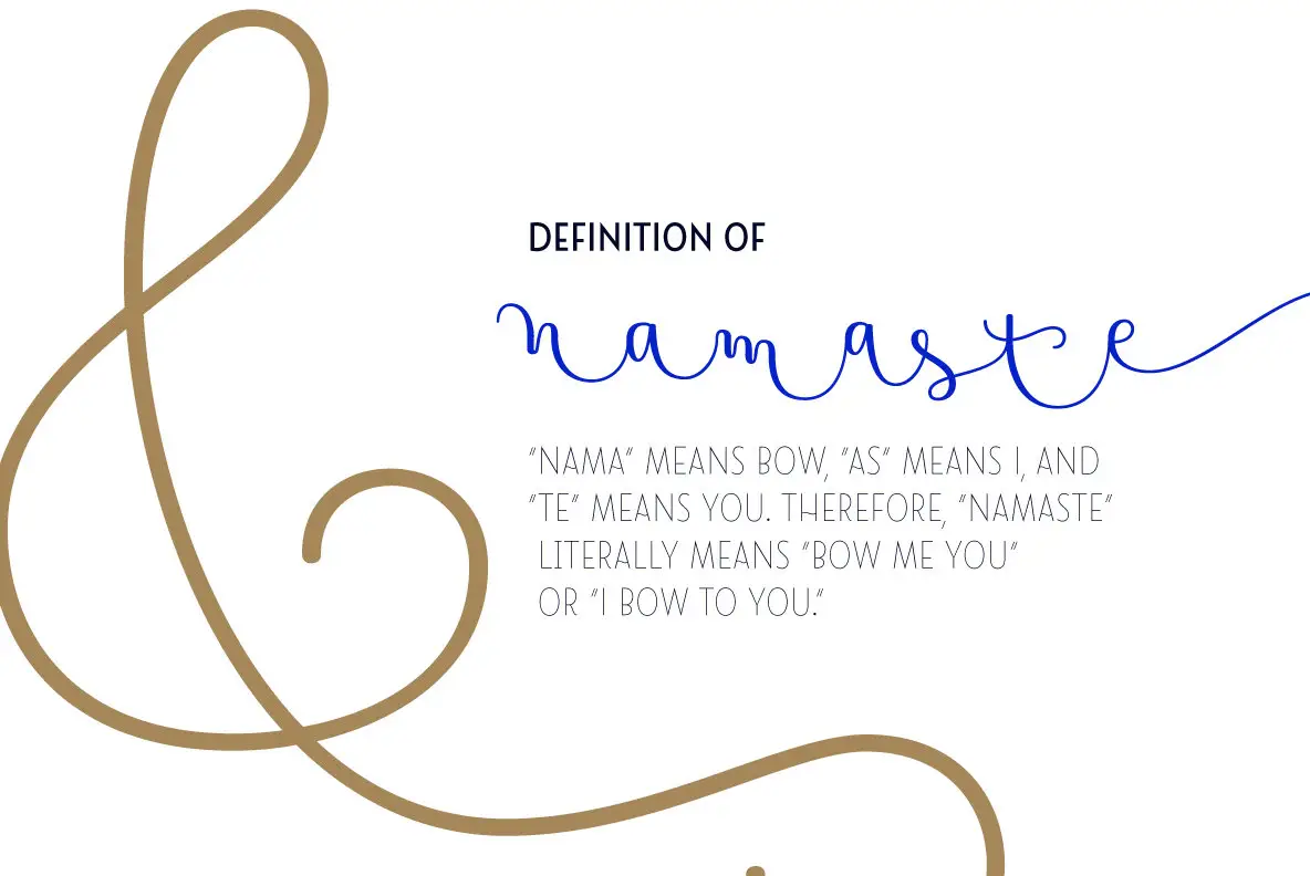 Namaste Font - YouWorkForThem