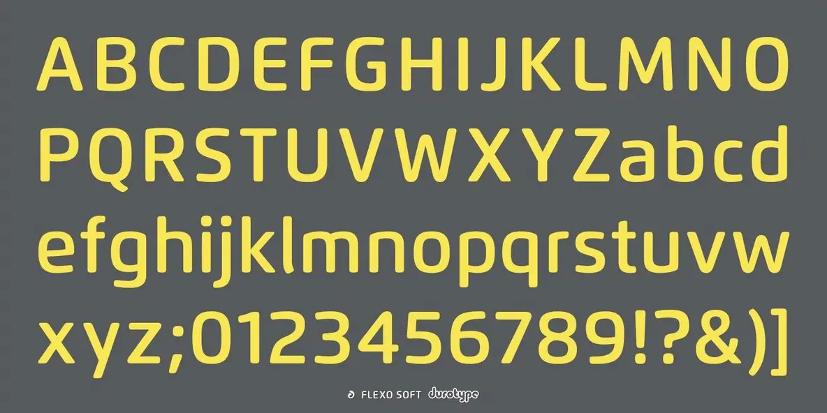 Flexo Soft Font - FontPath