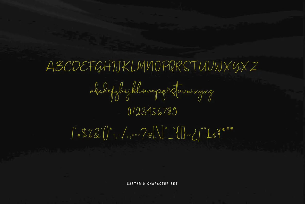 Casterio Signature Font Font - FontPath