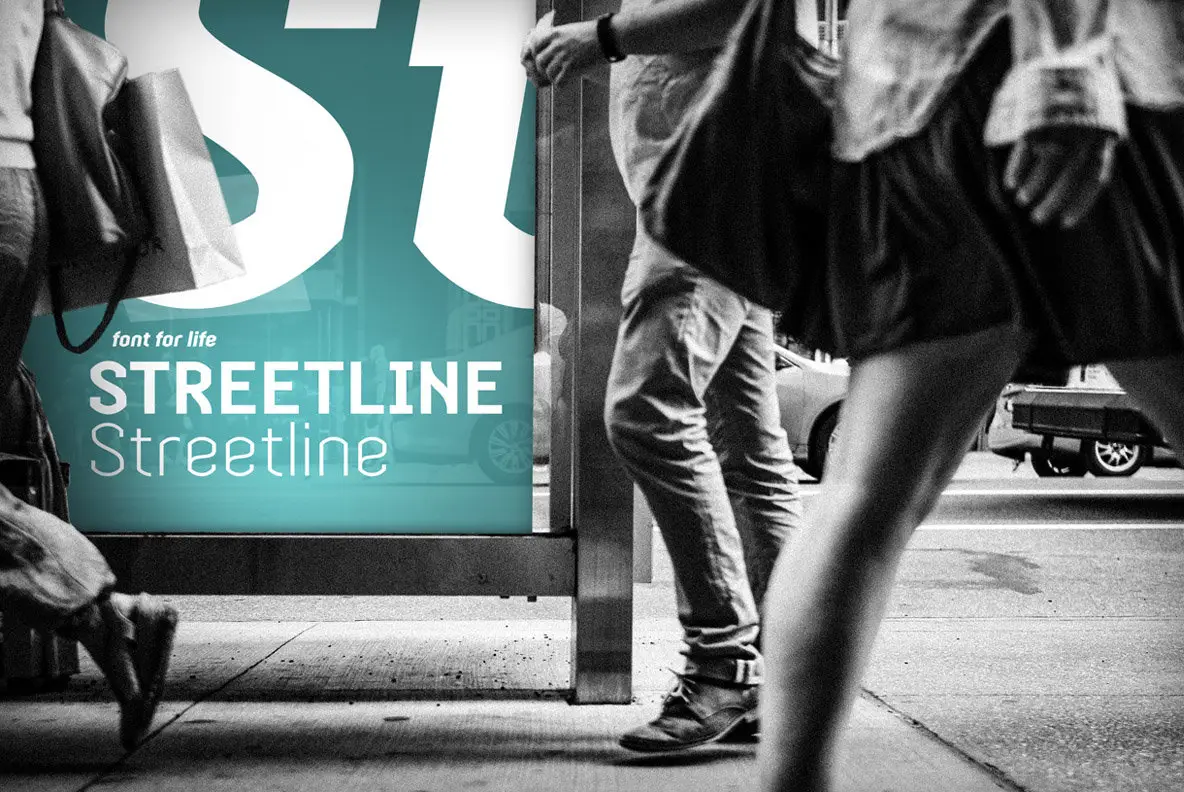 Streetline Font - YouWorkForThem