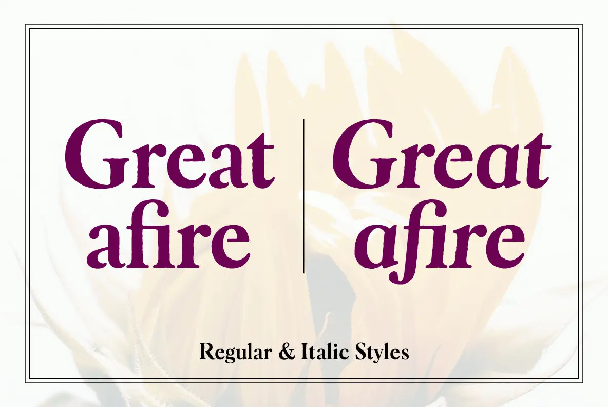 Botany Font - YouWorkForThem