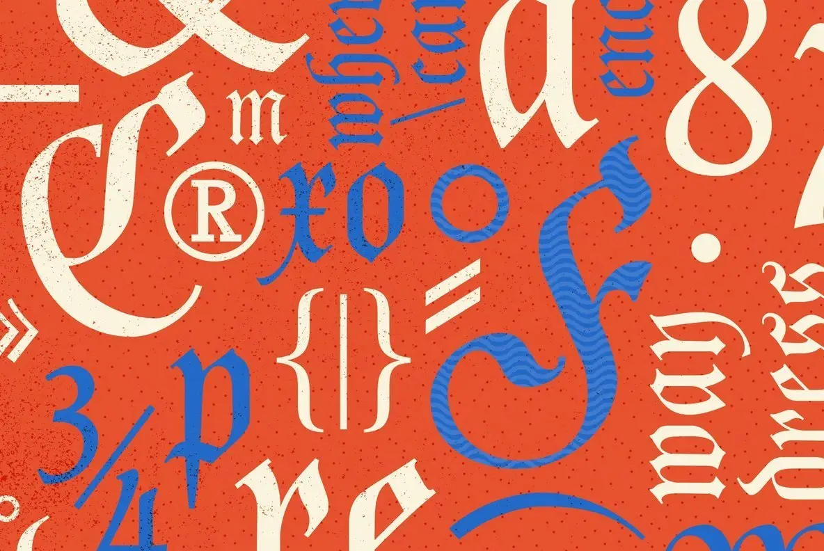 Parler Fraktur Font - YouWorkForThem