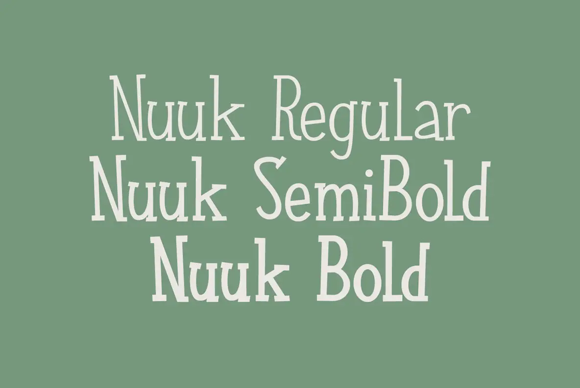 Nuuk Font - FontPath