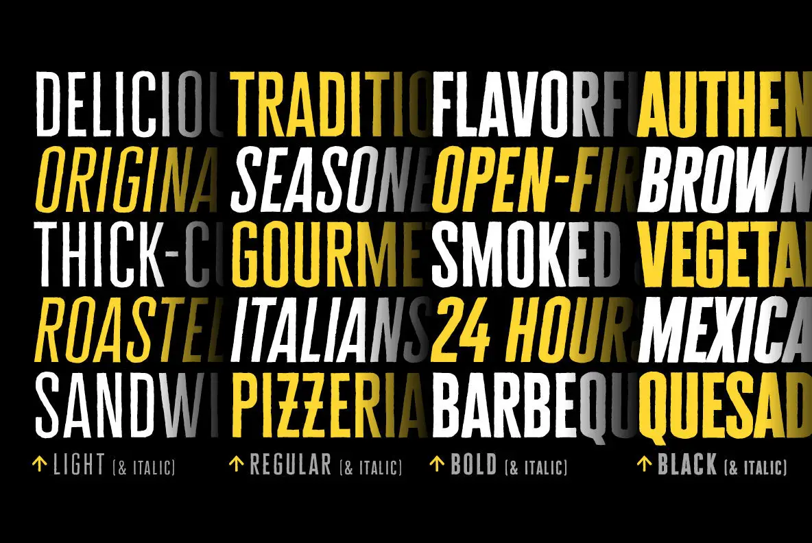 Cheddar Gothic Sans Two Font - YouWorkForThem