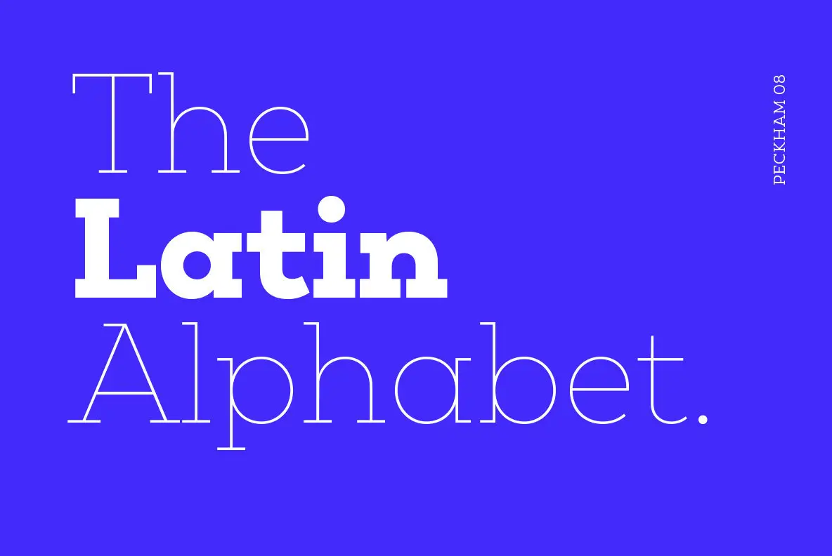 Peckham Font - FontPath