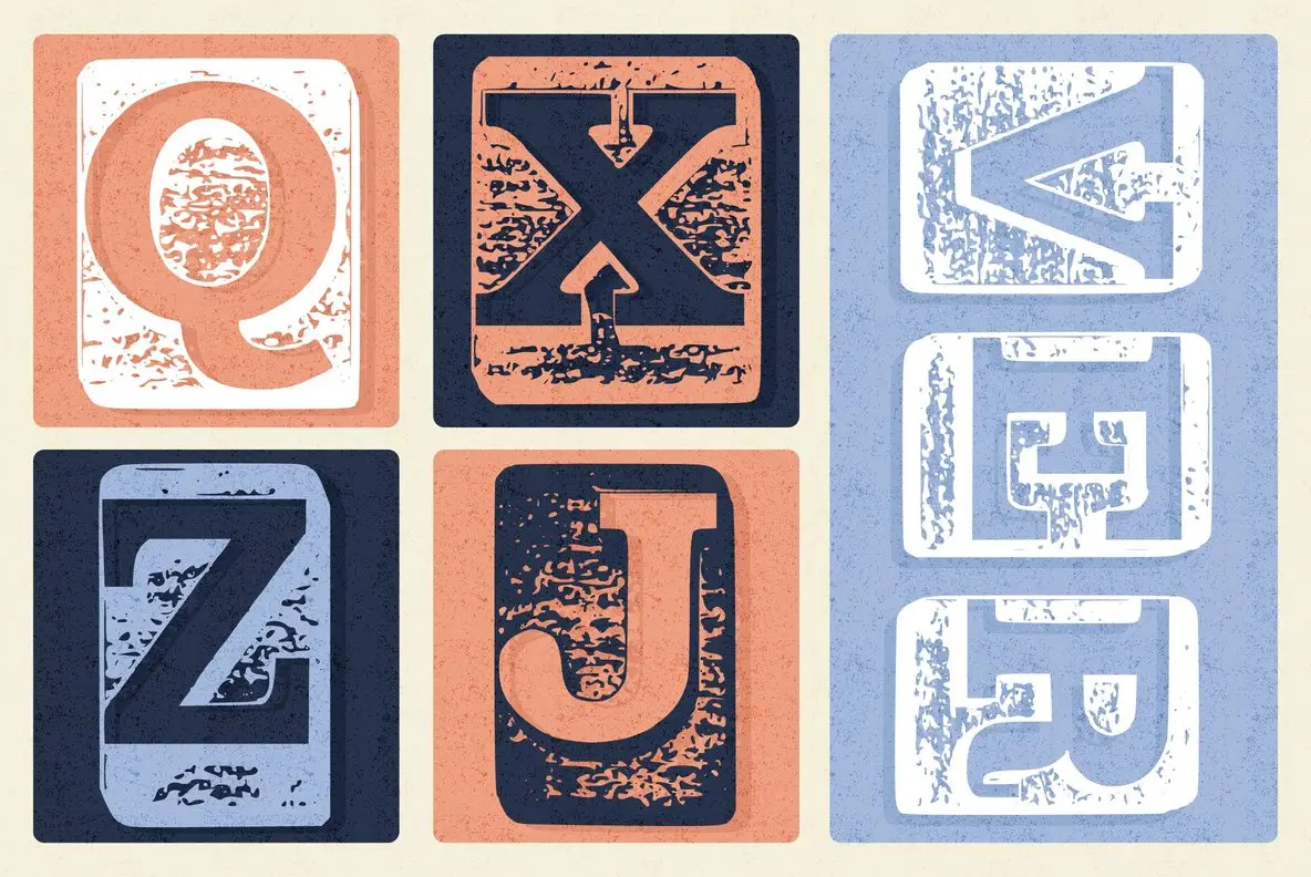 Blockletters Font - YouWorkForThem