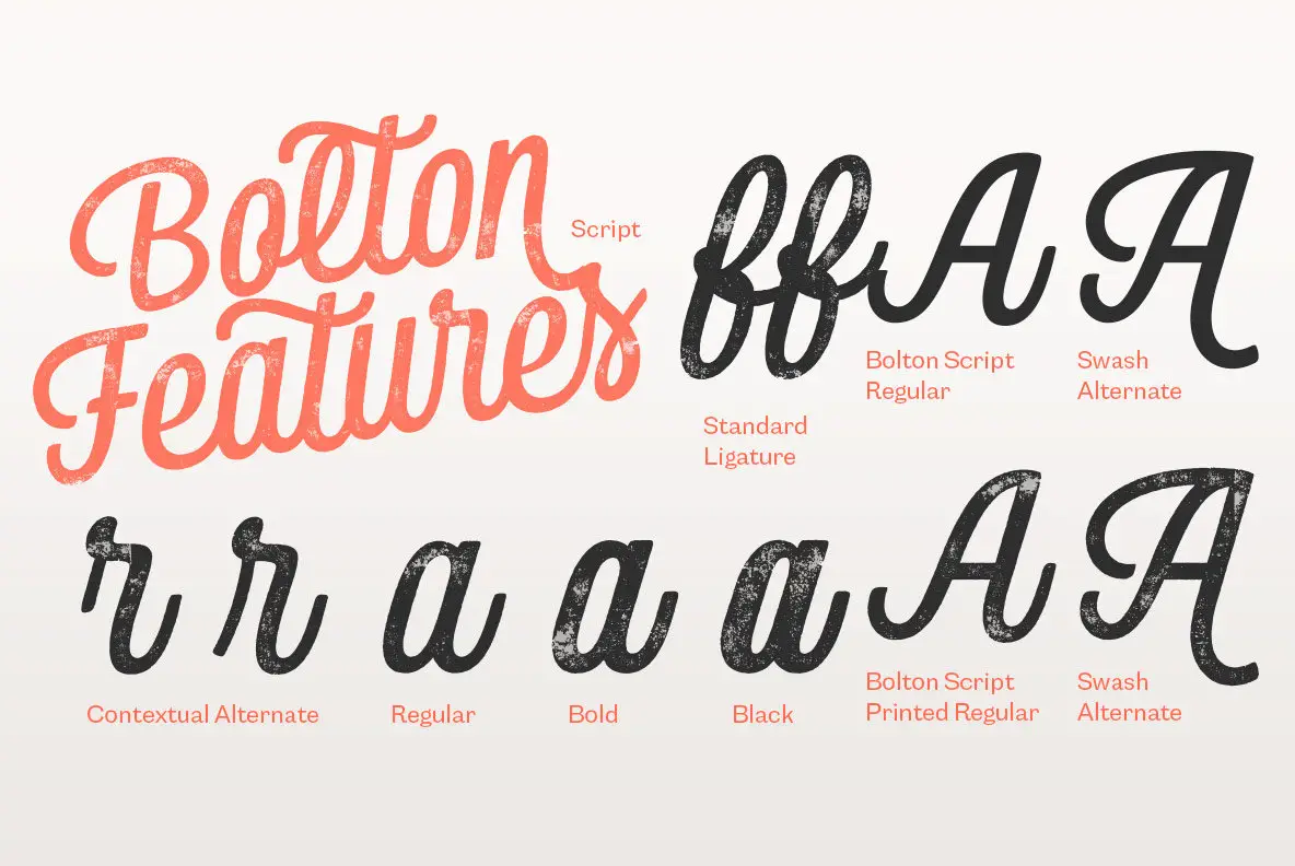 Bolton Font - YouWorkForThem