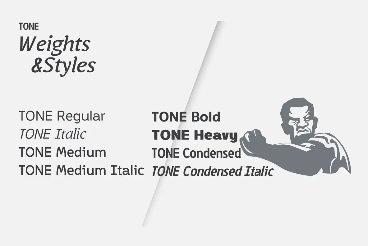 TONE Font - YouWorkForThem