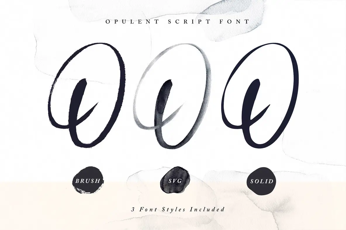 Opulent Font SVG Font - FontPath
