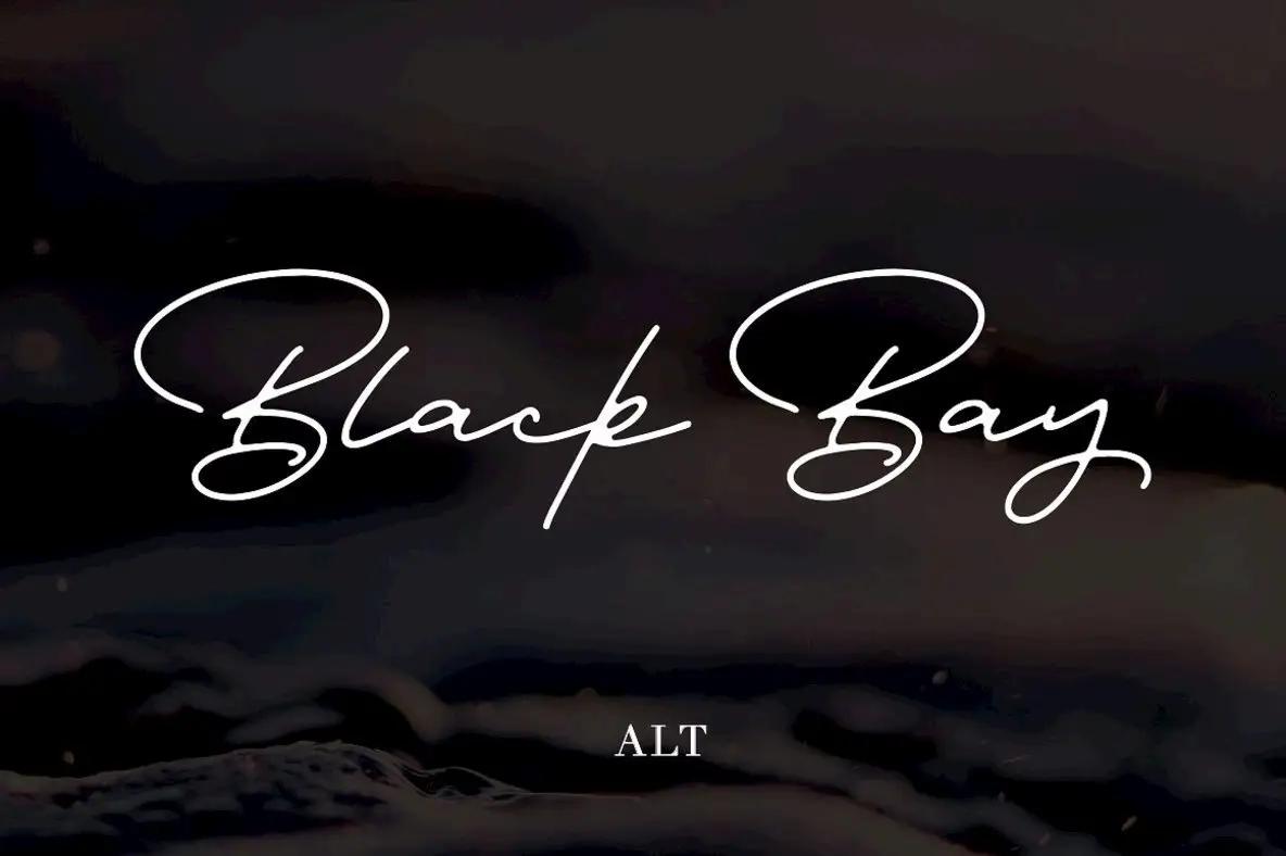 Portrait Script Font - YouWorkForThem