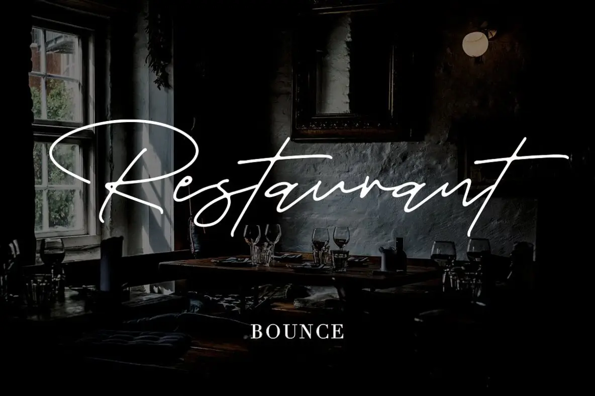 Portrait Script Font - YouWorkForThem