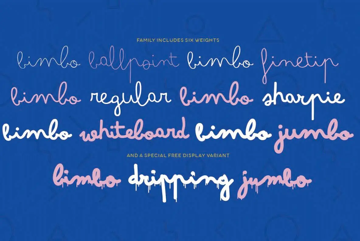 Bimbo Font - FontPath