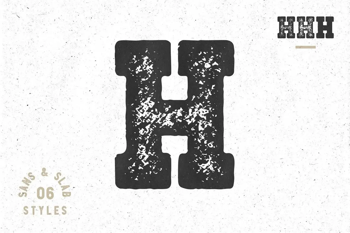 Woodblock Font - YouWorkForThem