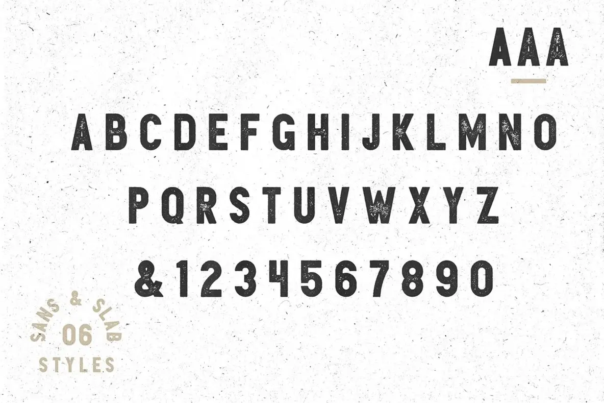 Woodblock Font - YouWorkForThem