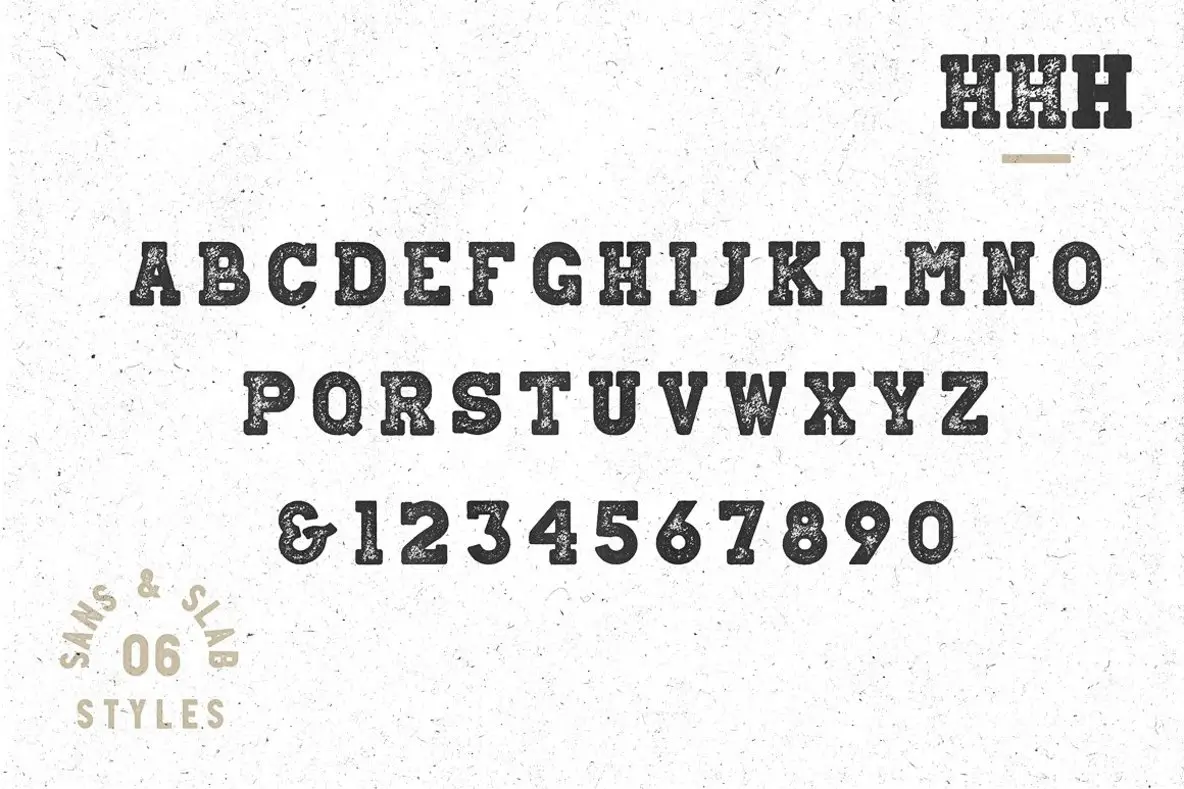 Woodblock Font - YouWorkForThem