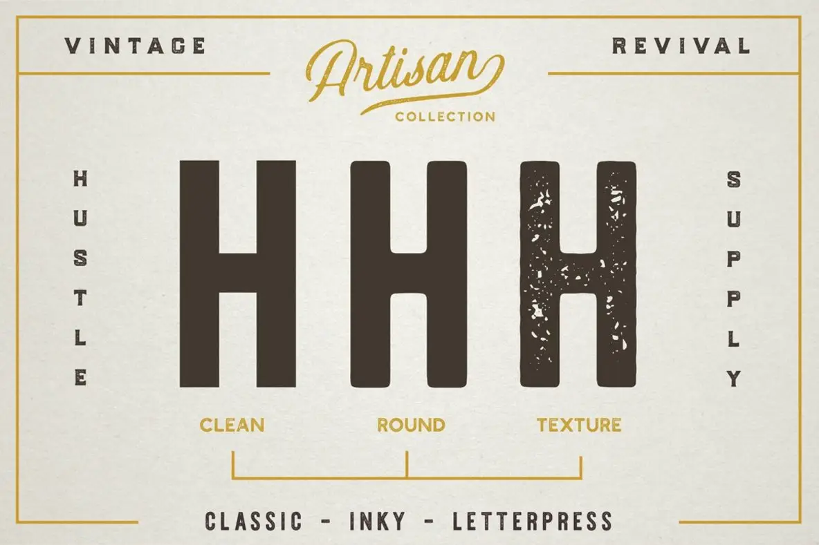 The Artisan Collection Font - YouWorkForThem