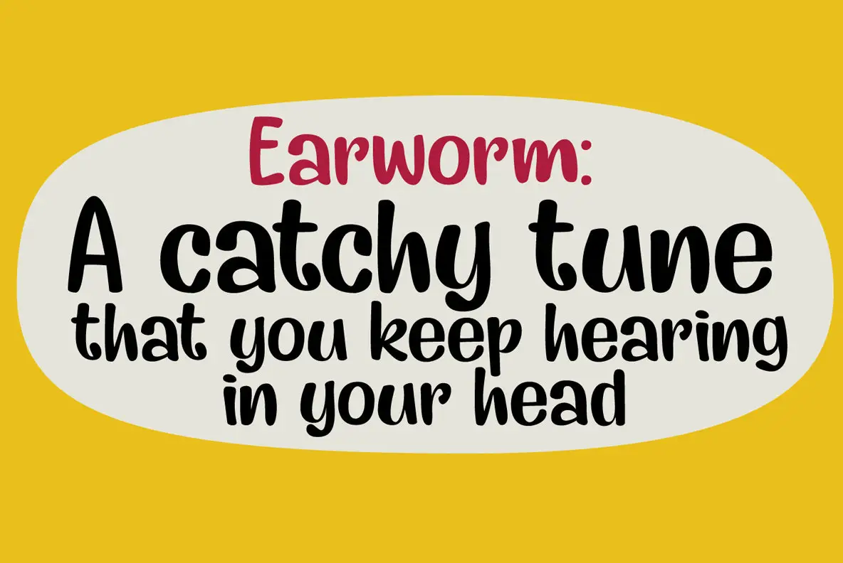 Earworm Font - YouWorkForThem