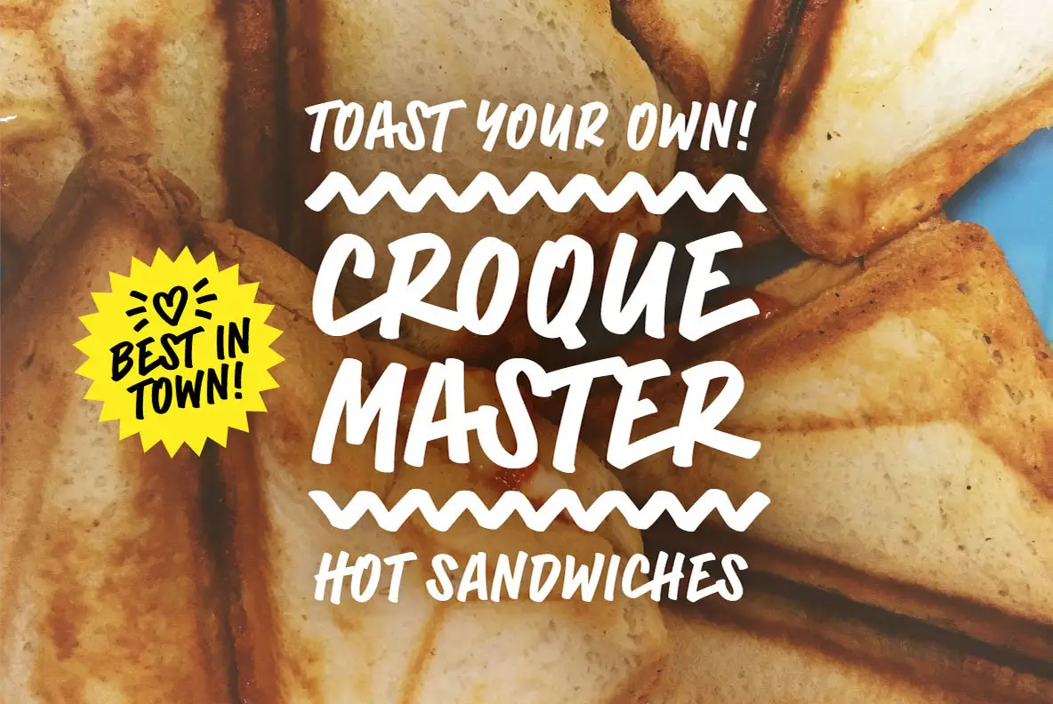 Sandwich Marker Pro Font - YouWorkForThem