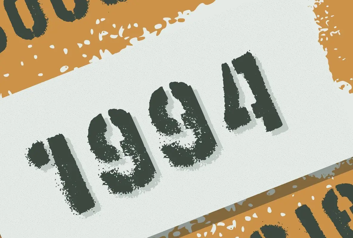 Bams Stencil Font - YouWorkForThem