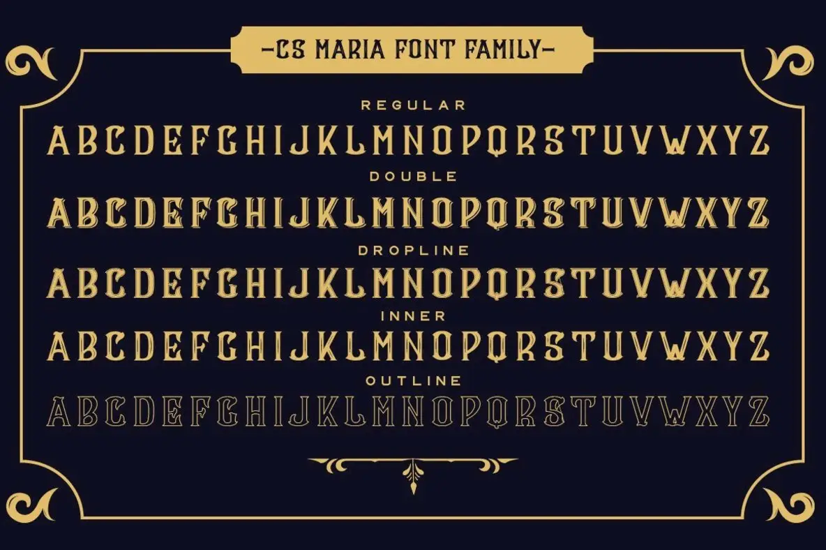CS Maria Font - FontPath