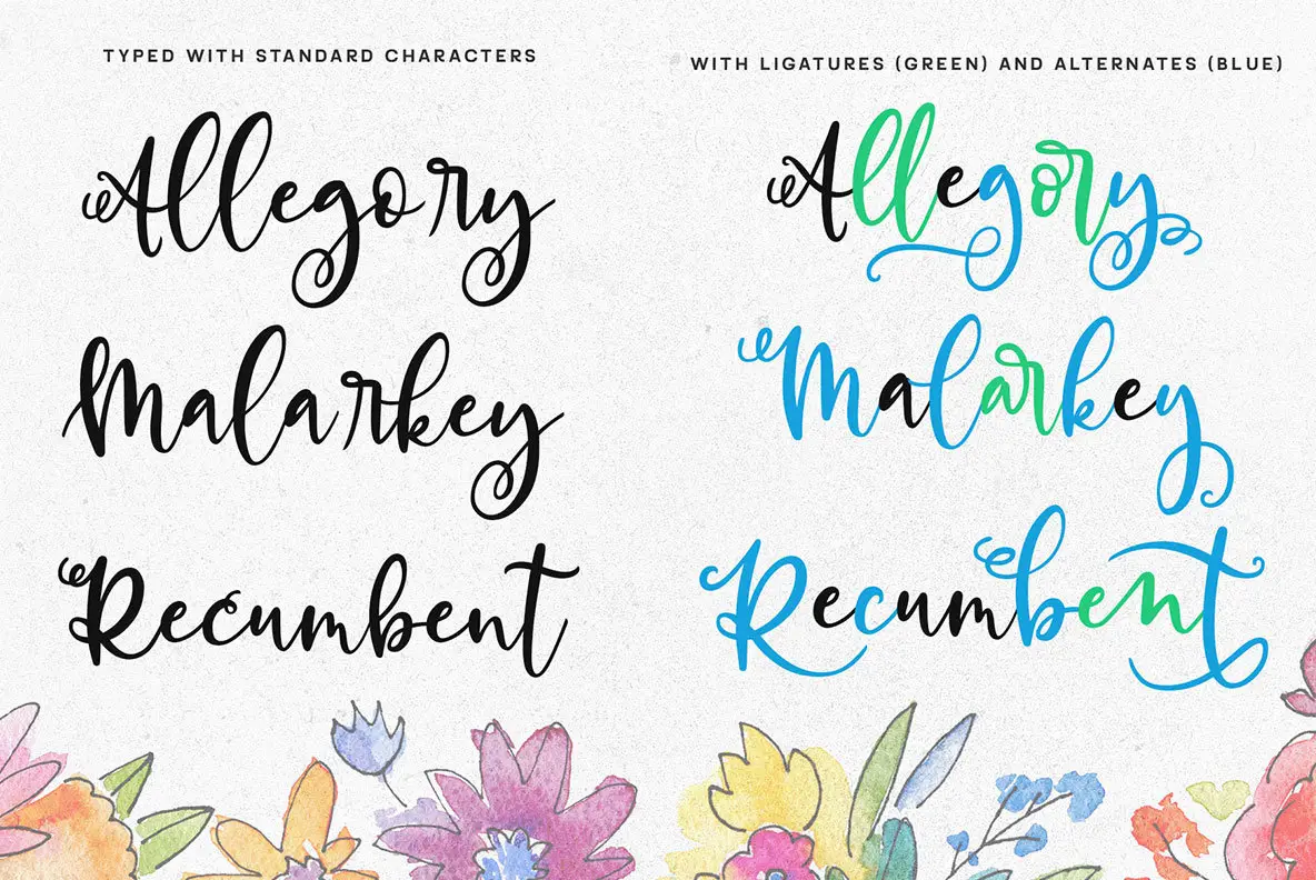 Allegory Font - YouWorkForThem