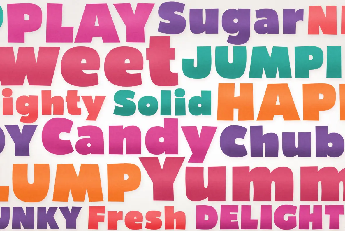 Bumpo Font - YouWorkForThem