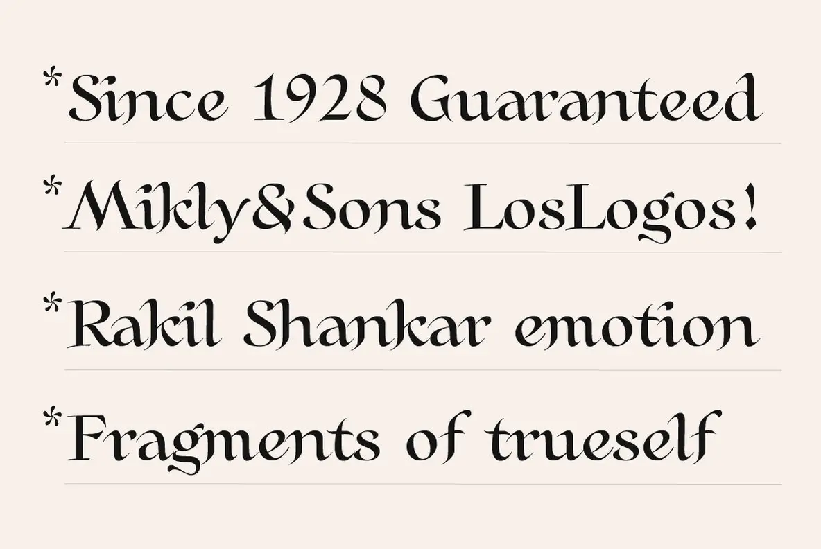 YE Inkmaster Font - FontPath