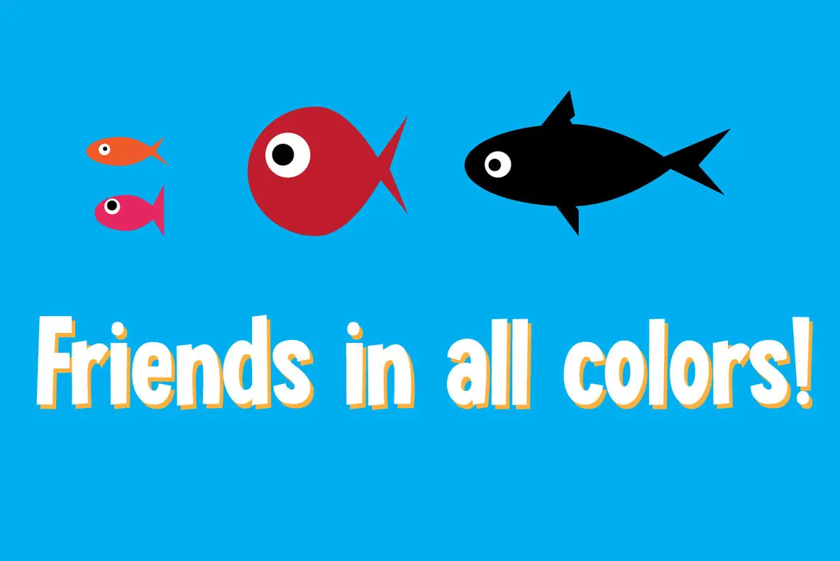 Lucky Goldfish Font - YouWorkForThem