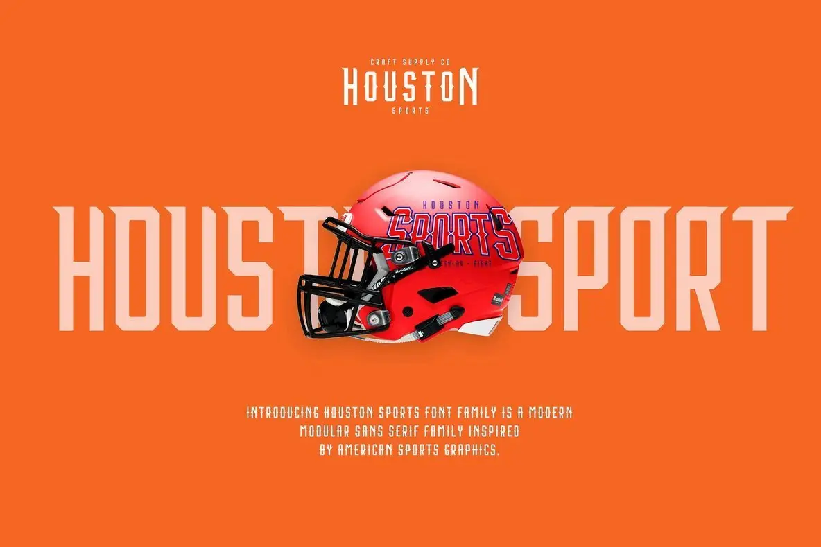 Houston Sports Font - FontPath