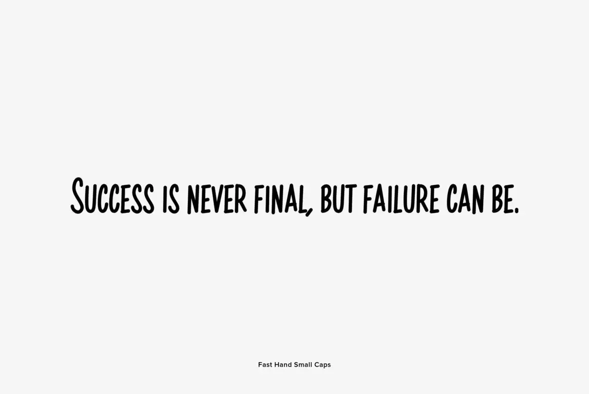 Fast Hand Font - FontPath