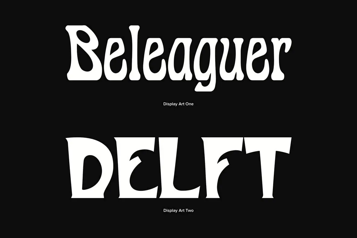 Display Art Font - YouWorkForThem