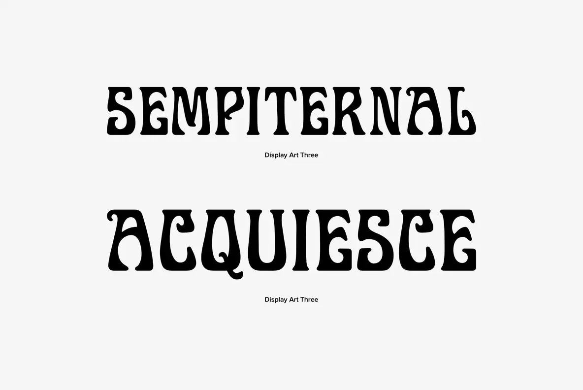 Display Art Font - FontPath