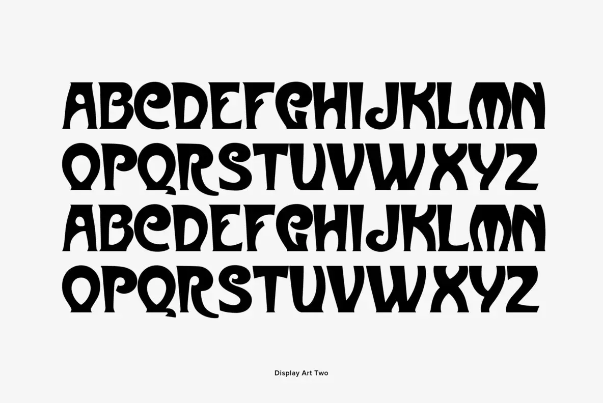 Display Art Font - FontPath
